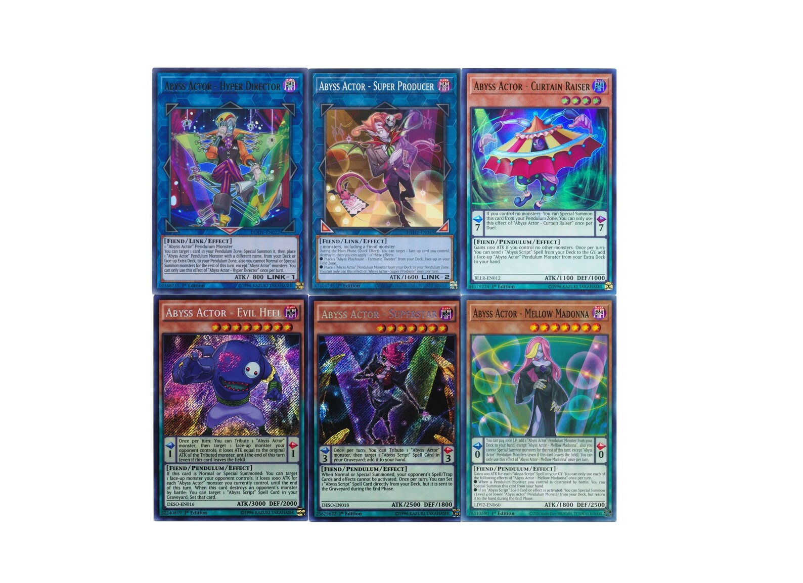 Yugioh Abyss Actor Pendulum 2023 Deck Curtain Raiser Mellow Madonna ...