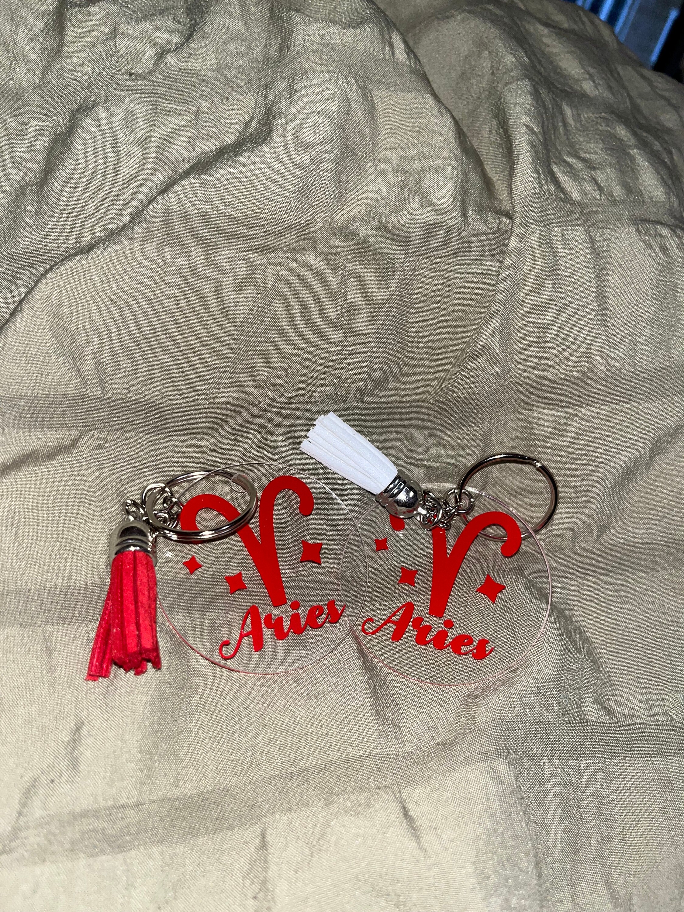 Astrology Sign Keychains - Etsy