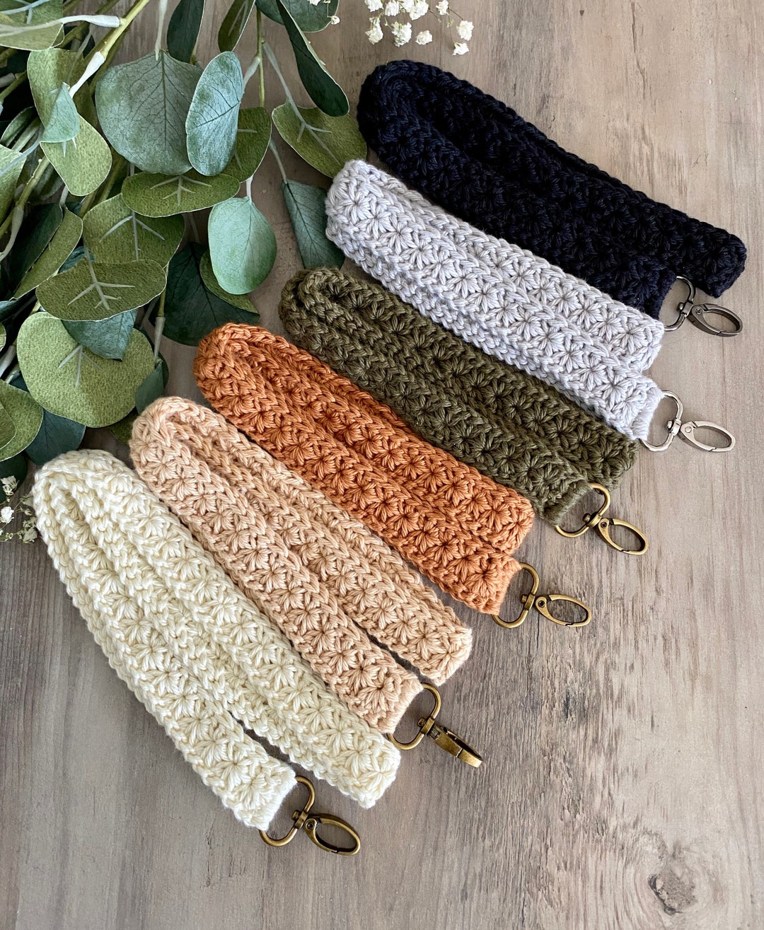 Crochet Lanyard, Crochet Lanyard/badge Holder, Artsy Arthurs, Boho ...