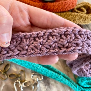 Crochet Lanyard, Crochet Lanyard/badge Holder, Artsy Arthurs, Boho ...