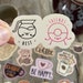 Coffee Sticker,be Happy Coffee Sticker Pack, Coffee Decals, Artsy ...