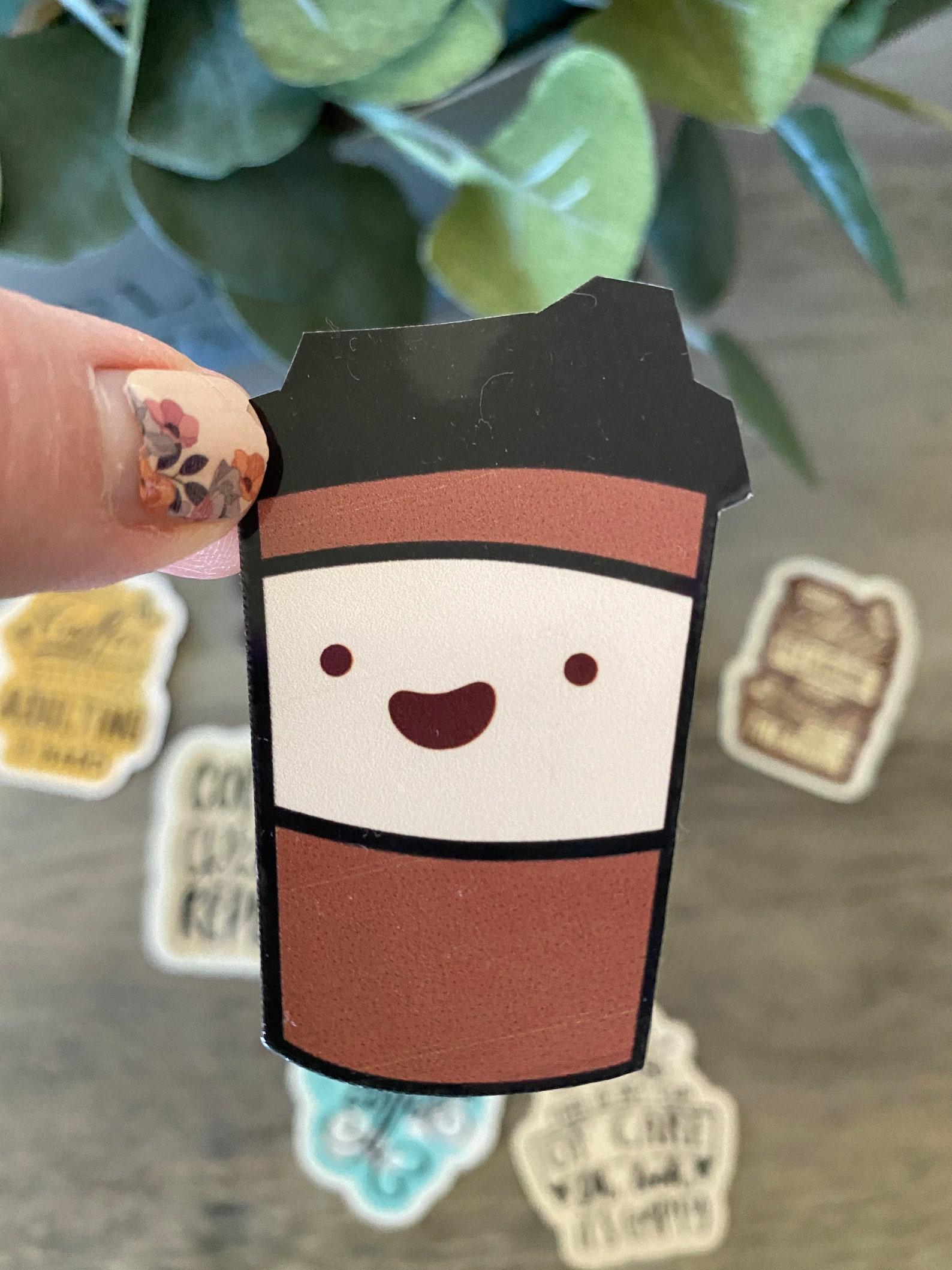 Coffee Stickercoffee Addict Sticker Packcoffee Decalartsy - Etsy