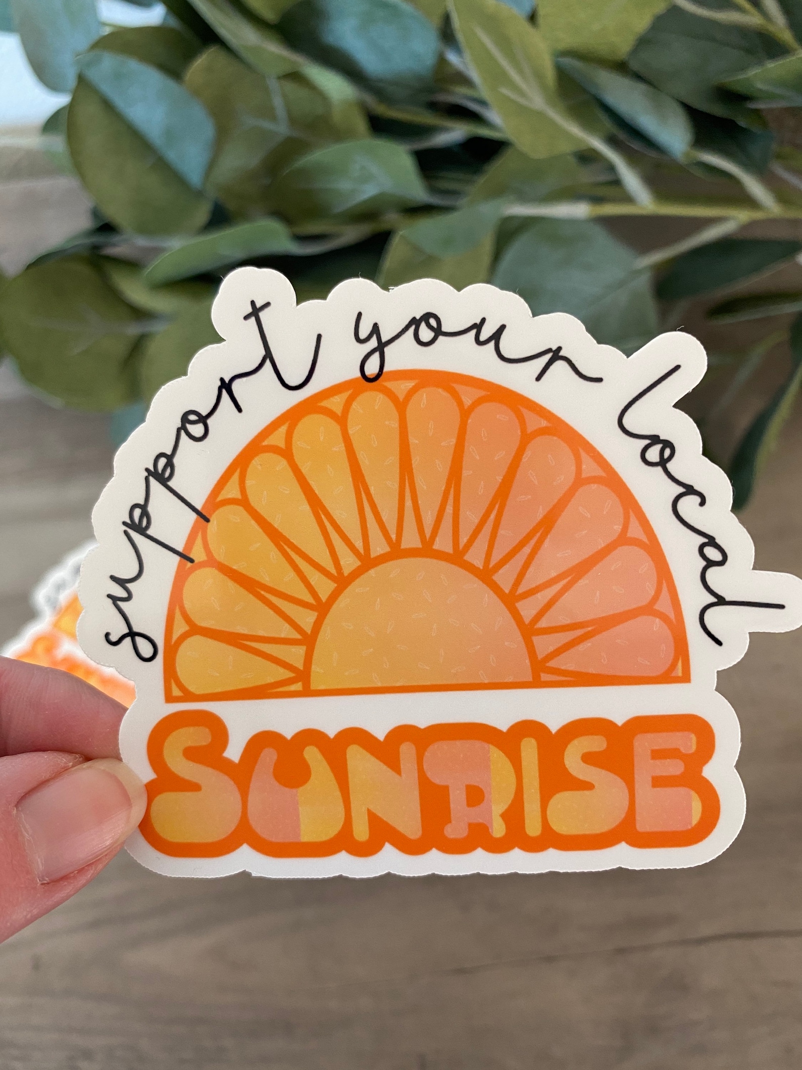Sun Sticker, Support Your Local Sunrise/sunset, Artsy Arthurs,hydro ...
