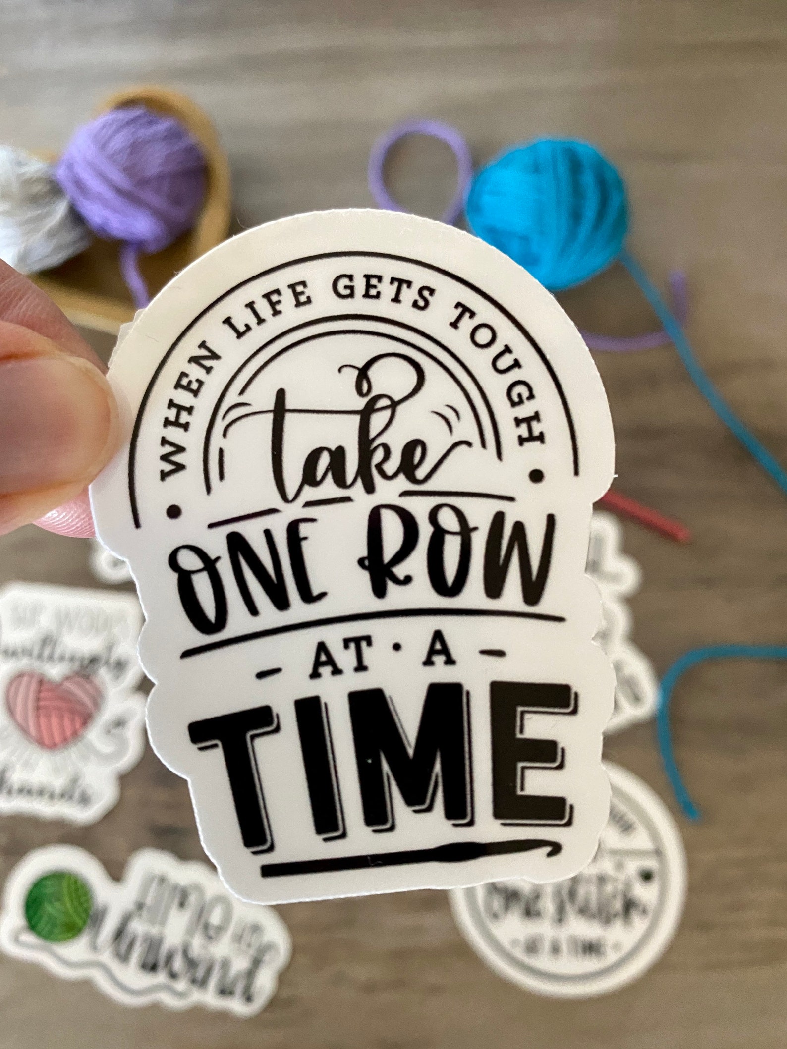 Crochet Stickers,crochet Sticker Pack,artsy Arthurs,hooked on Crochet ...