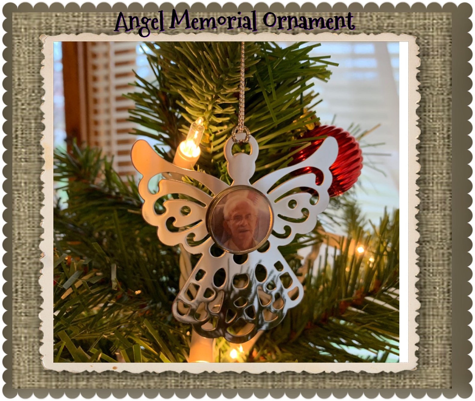 Angel Ornament Guardian Angel Flower Petal Angel Keepsake - Etsy