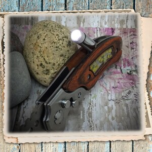 Keepsake Knife Memory Flower Knife Personalized Knife | Etsy