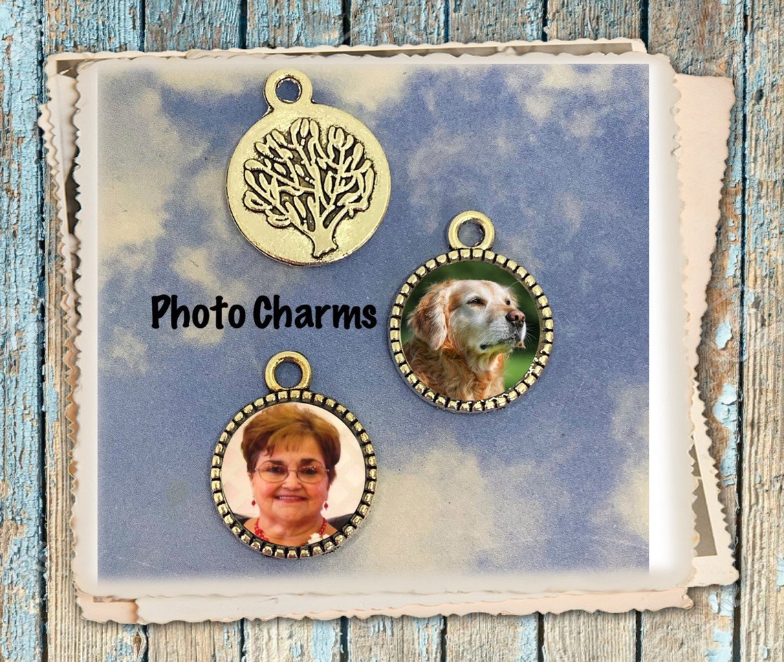Photo Charm Custom Photo Charm SIMPLYVERONICA2015 ITEM1315 - Etsy