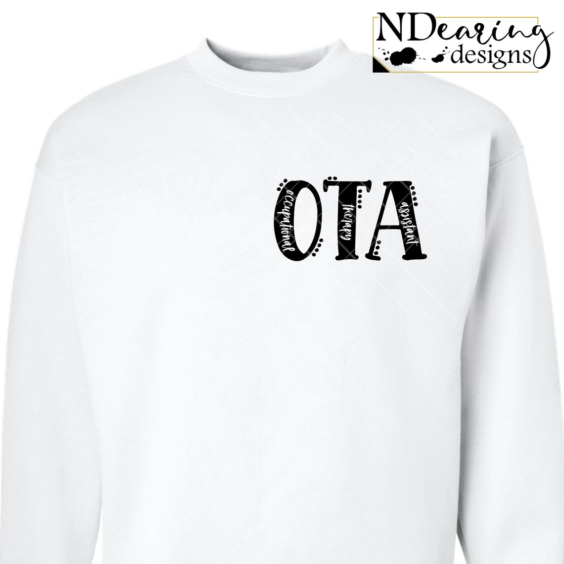 OTA Digital Cut File SVG Occupational Therapy Assistant - Etsy
