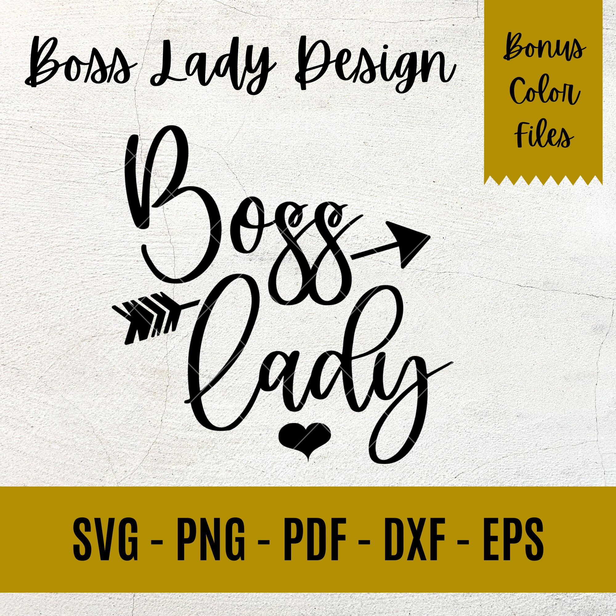 Boss Lady SVG Digital Design Instant Download Cut File Manager Women ...