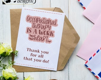 Ot Thank You Card - Etsy