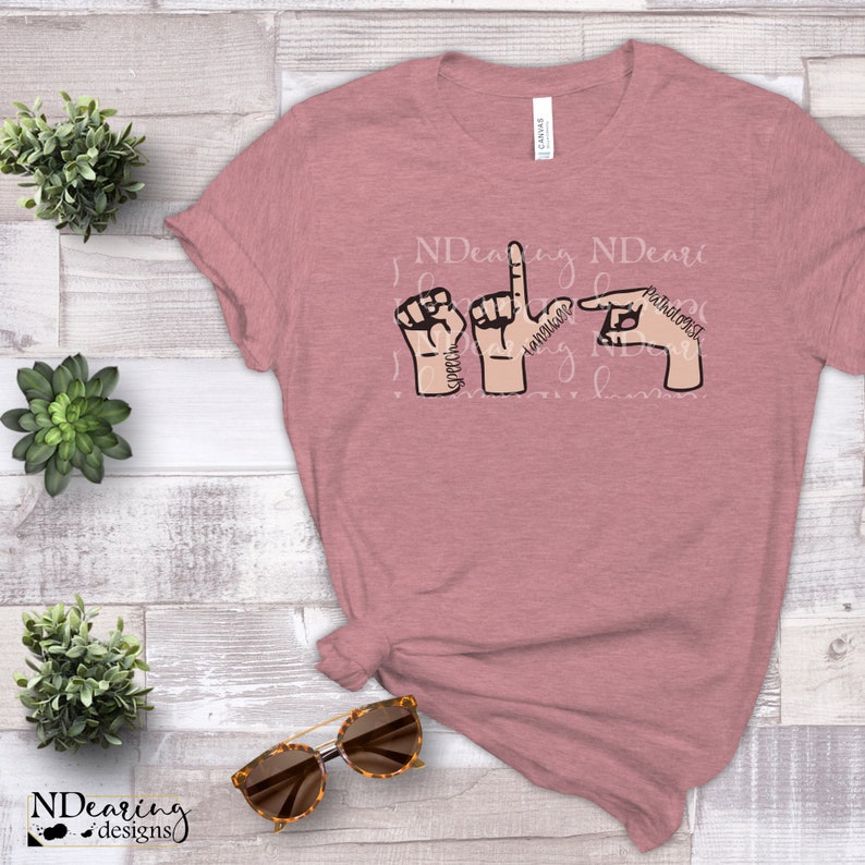 Sign Language SLP Digital Cut File SVG Speech Language - Etsy