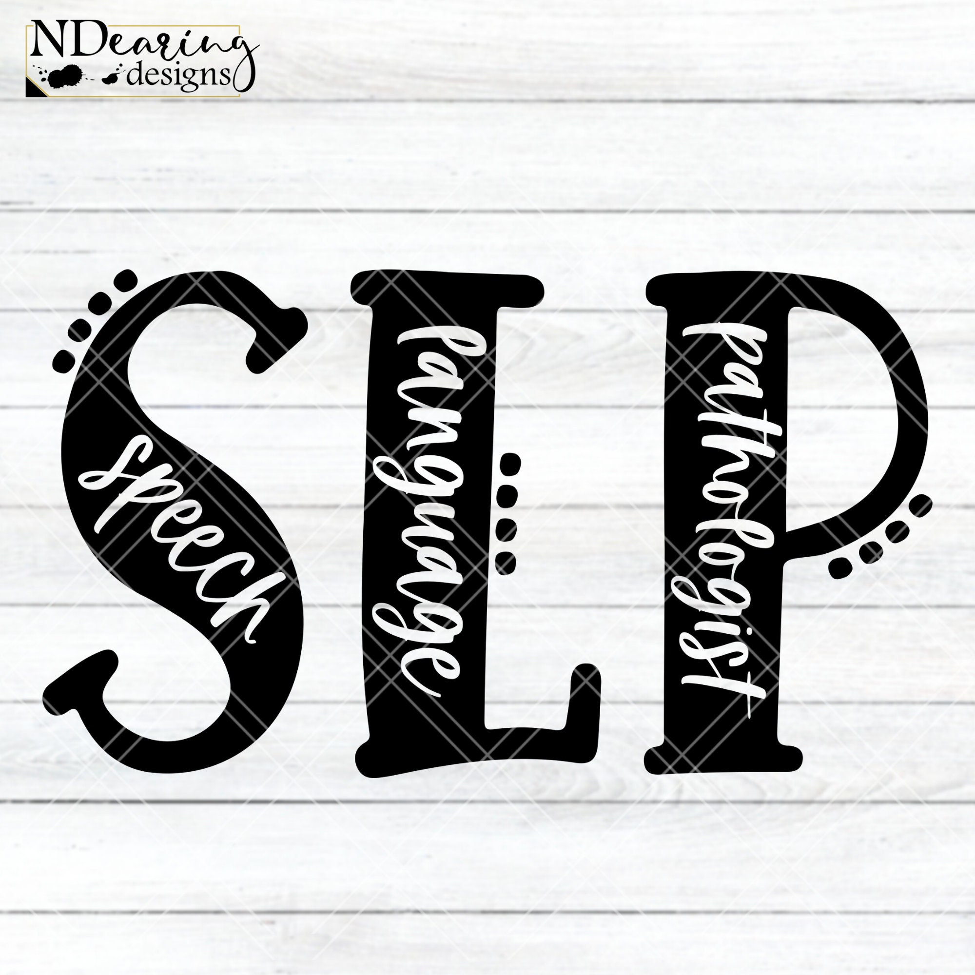 SLP Digital Cut File SVG Speech Therapist Speech - Etsy