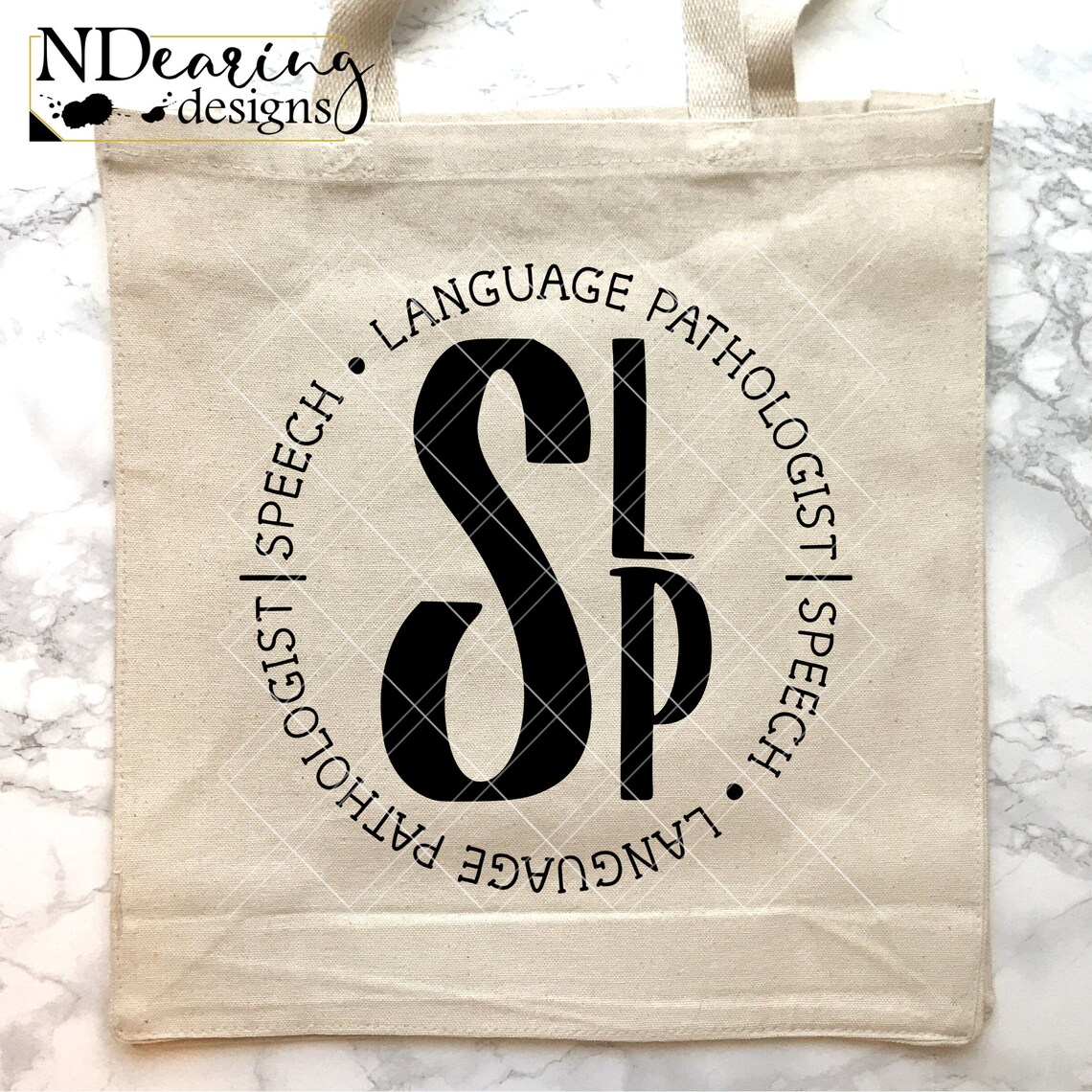 SLP Monogram Digital Cut File SVG Abbreviation Speech Language ...