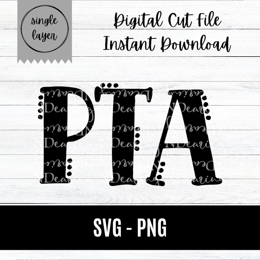 PTA Initial Digital Cut File Blank SVG Physical Therapy Assistant ...