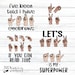 ASL Fingerspelling Digital Cut File Bundle | Deaf Hard of Hearing Sign ...