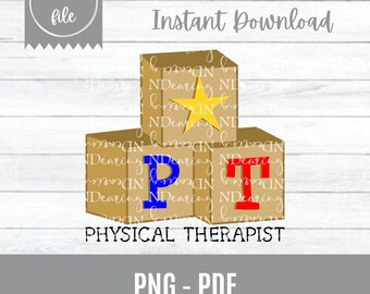 Pediatric Physical Therapist Png - Etsy