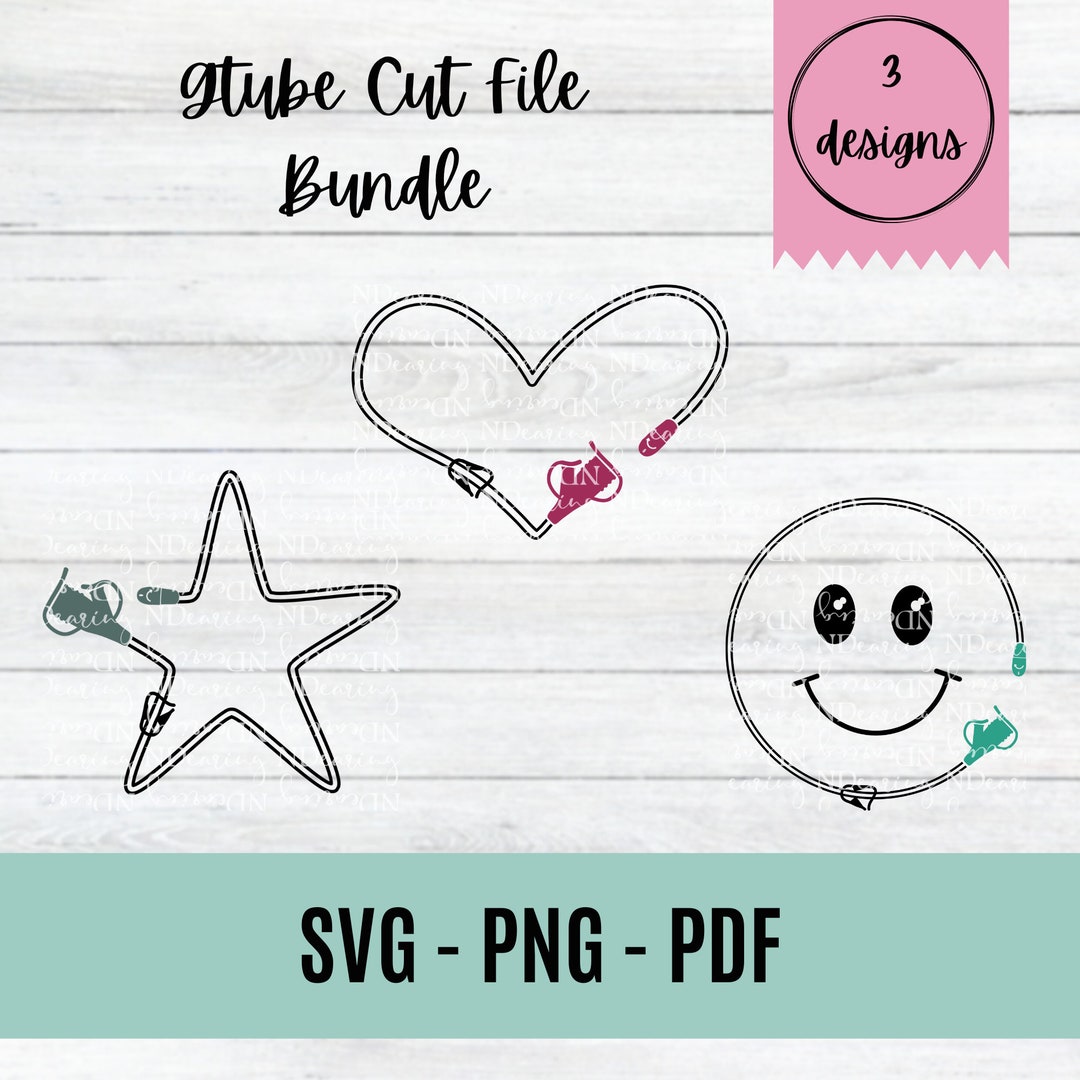 Gtube Shapes SVG Digital Cut File Bundle | Cricut Design Sublimation ...