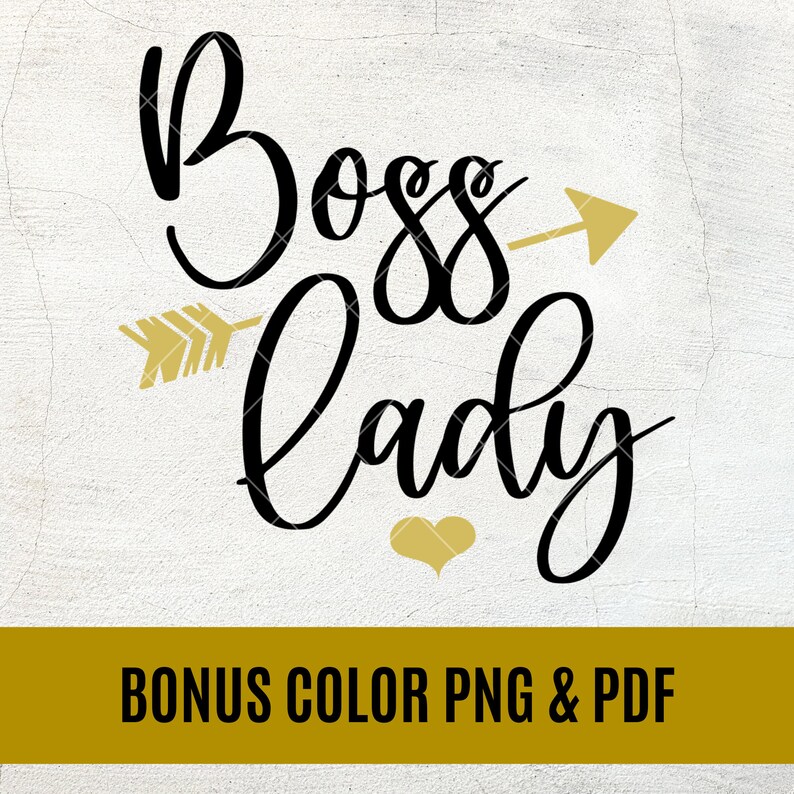 Boss Lady SVG Digital Design Instant Download Cut File Manager Women ...