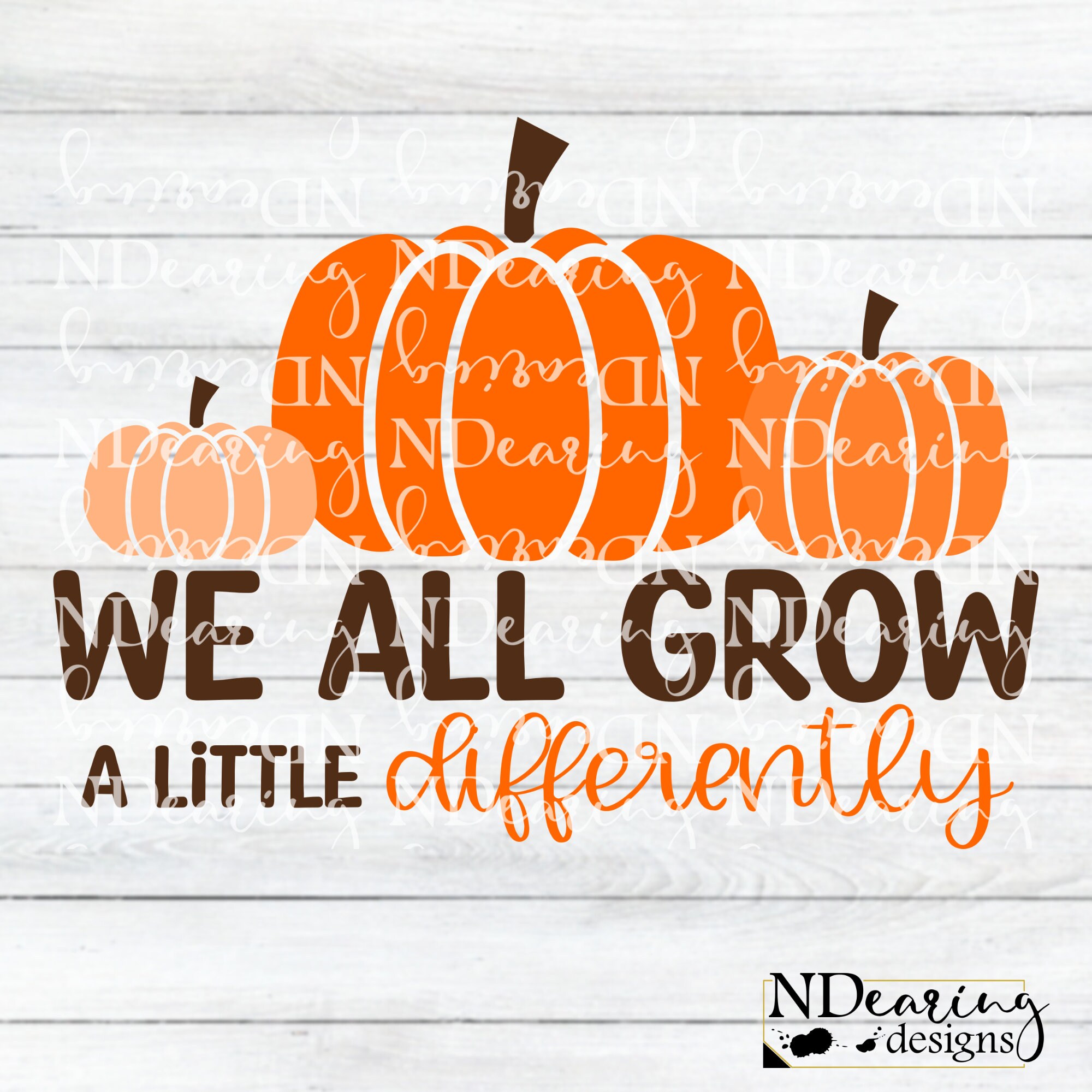 Grown Differently Pumpkin Digital SVG Cut File | Fall Autumn ...