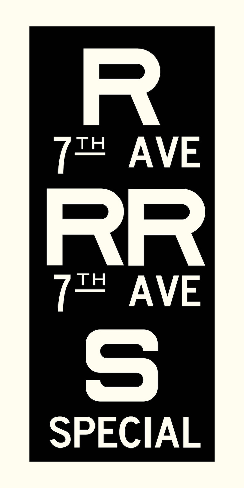 XL Vintage Subway Sign, Large Wall Art Print, Restoration Hardware ...