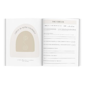 Daily Check in Worksheet for Mental Health and Emotional Stability and ...