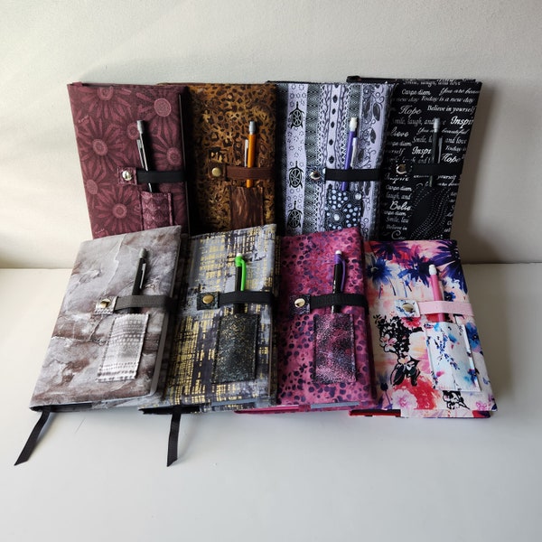 Fabric Journal Cover - Etsy