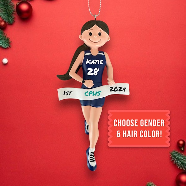 Runner Ornament - Etsy