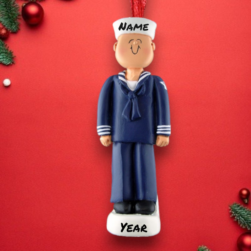 Navy Christmas Decor - Etsy