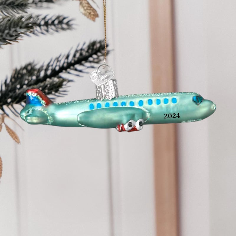 Airplane Christmas Decorations - Etsy