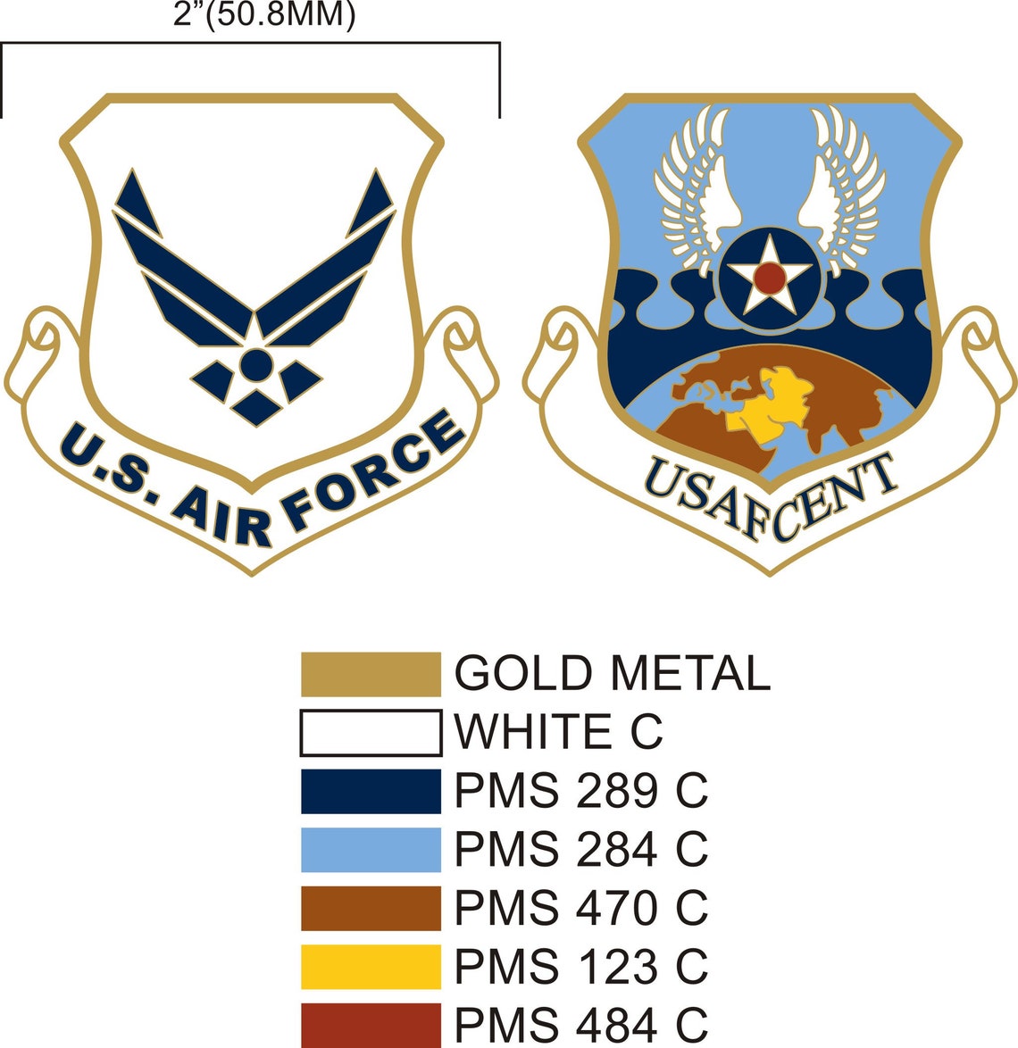 Military Command Challenge Coin 2'' - Etsy