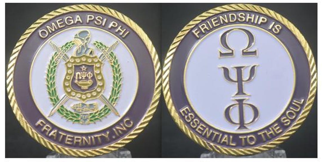 OMEGA PSI Sorority Coin - Etsy