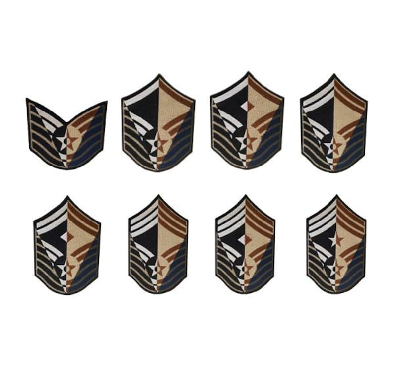 Multi Uniform Rank Patches ABU, Blues, DBU and BDU All in One ...