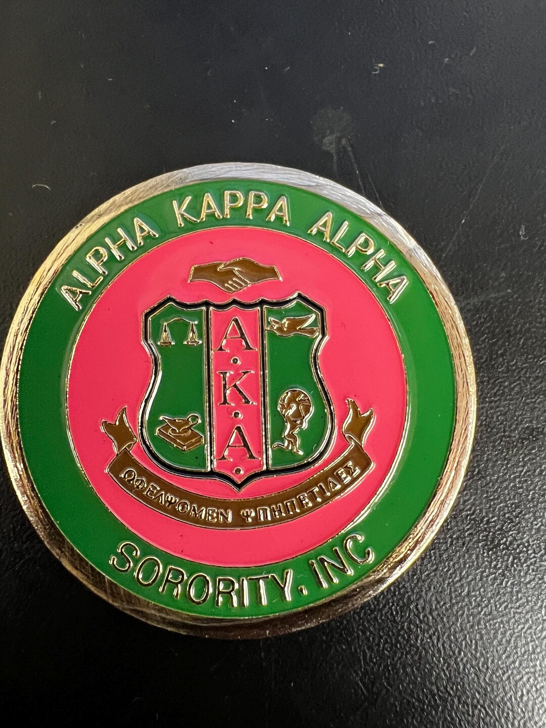 Alpha Kappa Alpha Sorority Coin - Etsy