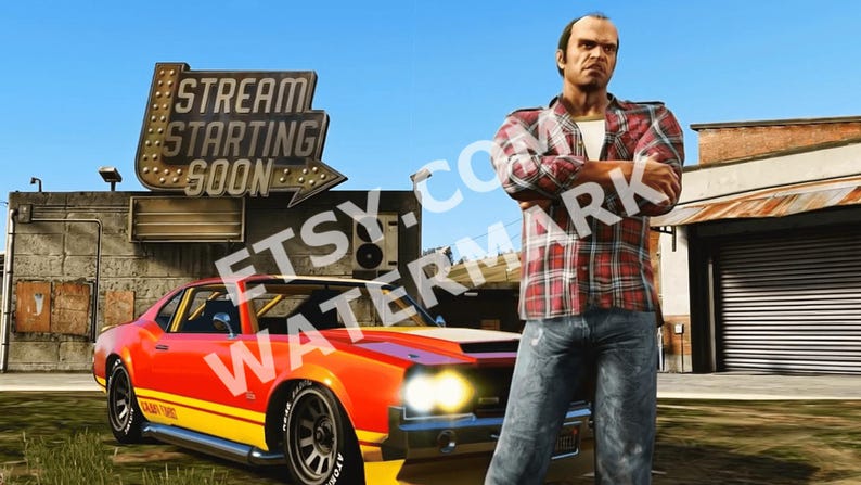 GTA V Stream Overlay: Animated Stream Starting Soon Video (webm & MP4 ...