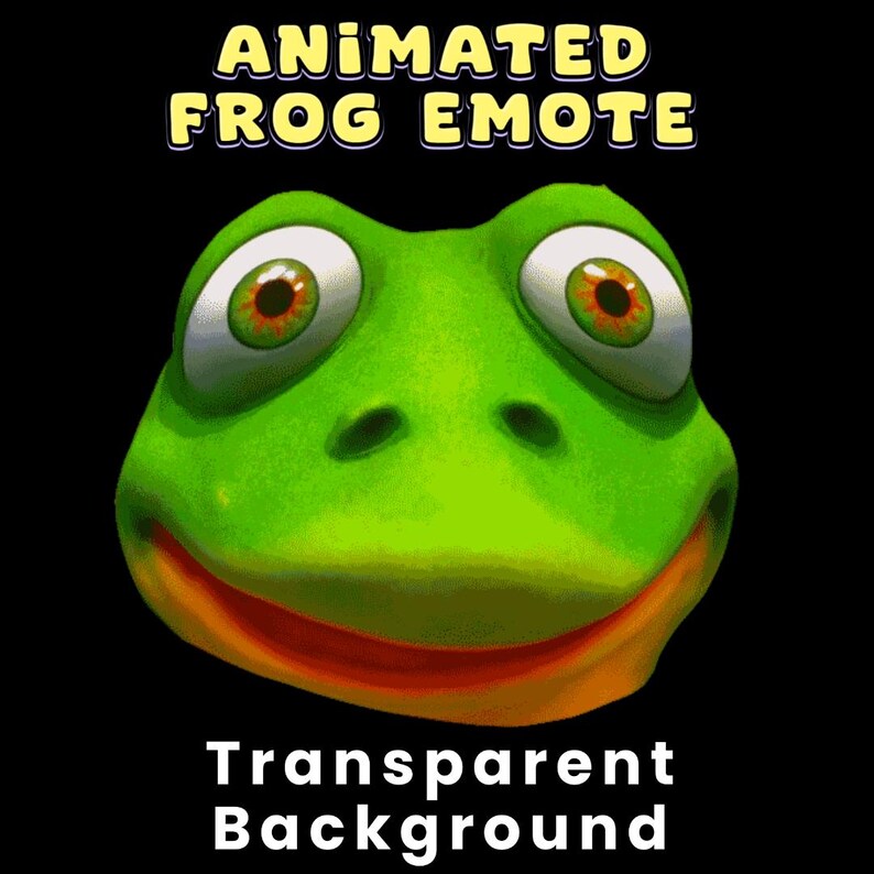 Twitch Animated Emote Pepe the Frog Transparent Animated groyper easter ...