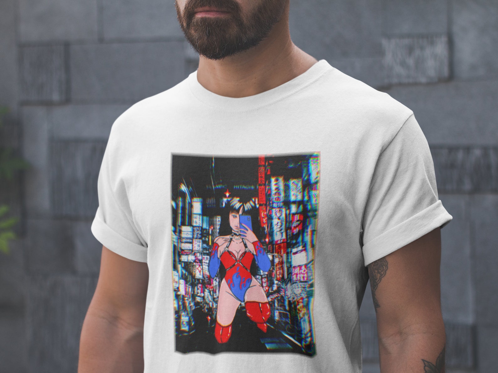 Unisex Sexy Anime Girl Shirt Anime Girl Shirt Anime Etsy
