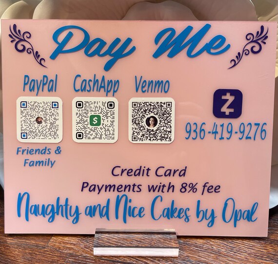 Home Décor Contact Us table signs payment table sign vendor table signs ...