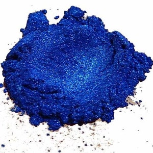 True Blue Synthetic Mica Powder - Etsy
