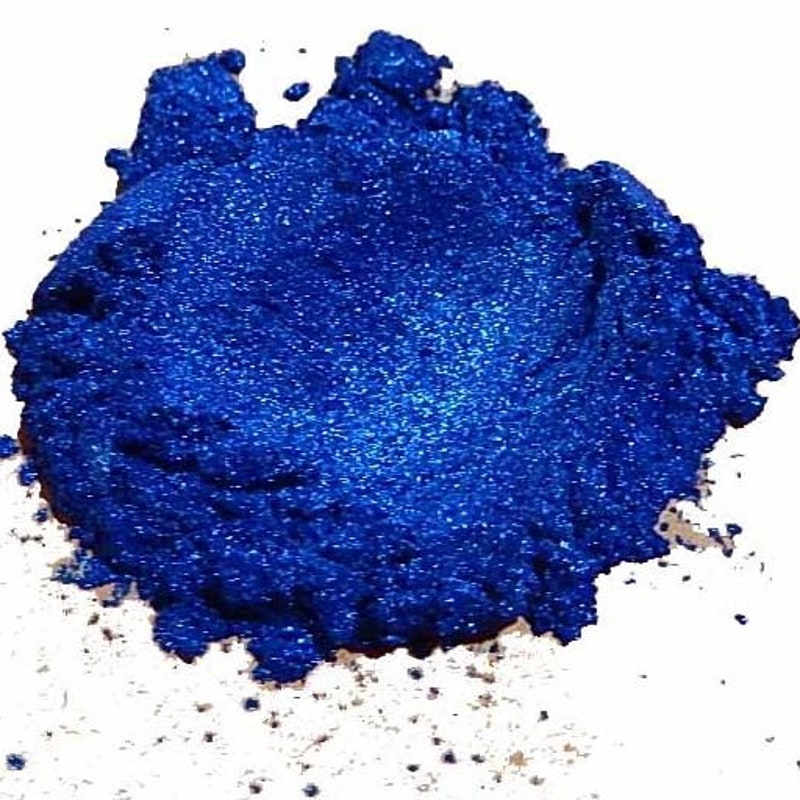 Blue Mica Powder - Etsy