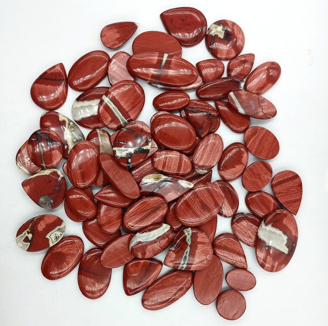 Natural Snake Skin Jasper Stone Handmade Snake Skin Gemstone Supplies ...