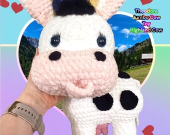 Cow With Udder Plush - Etsy