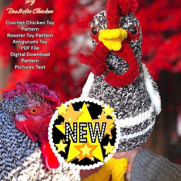 Chicken Toy Pattern - Etsy