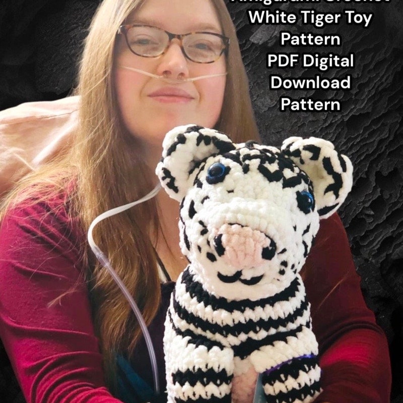 Crochet White Tiger Patterns - Etsy