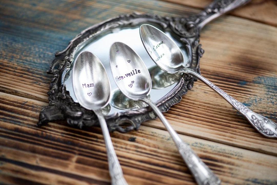 Trio- 3 Tea Spoons to Engrave With Your Own Message Gift Idea Occasion ...