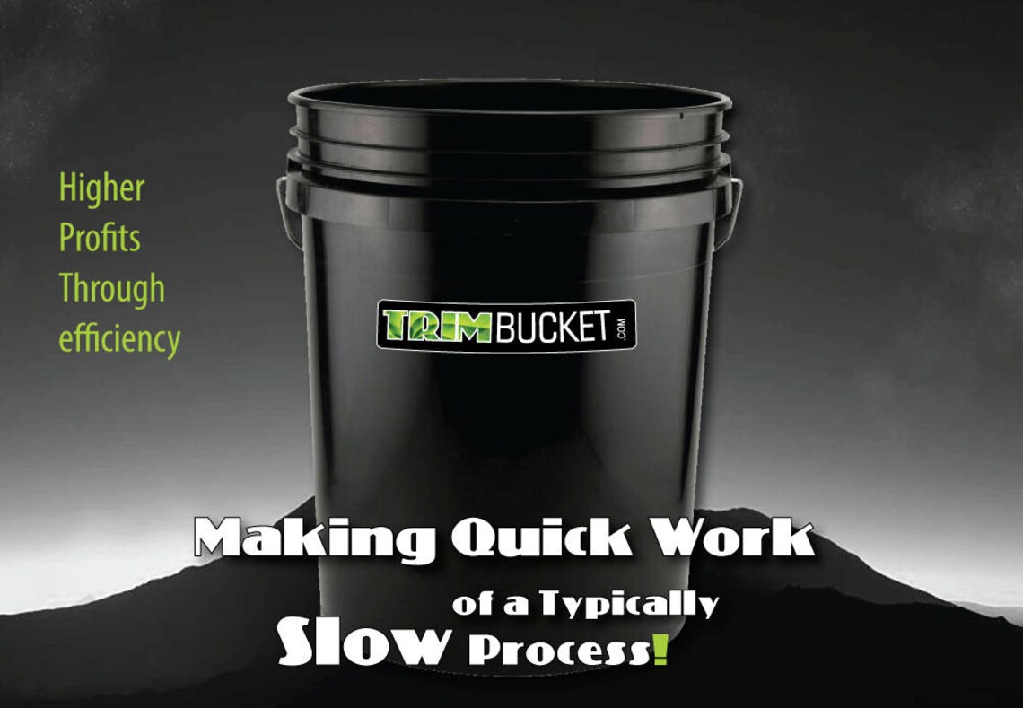 Trim Bucket, the Most Affordable, Efficient and Gentle Dry Trim Machine ...