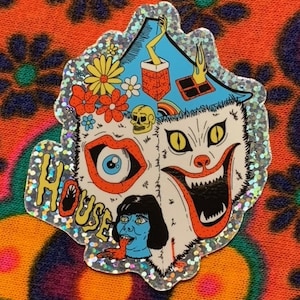 HAUSU House J-horror Vinyl Sticker 3in - Etsy