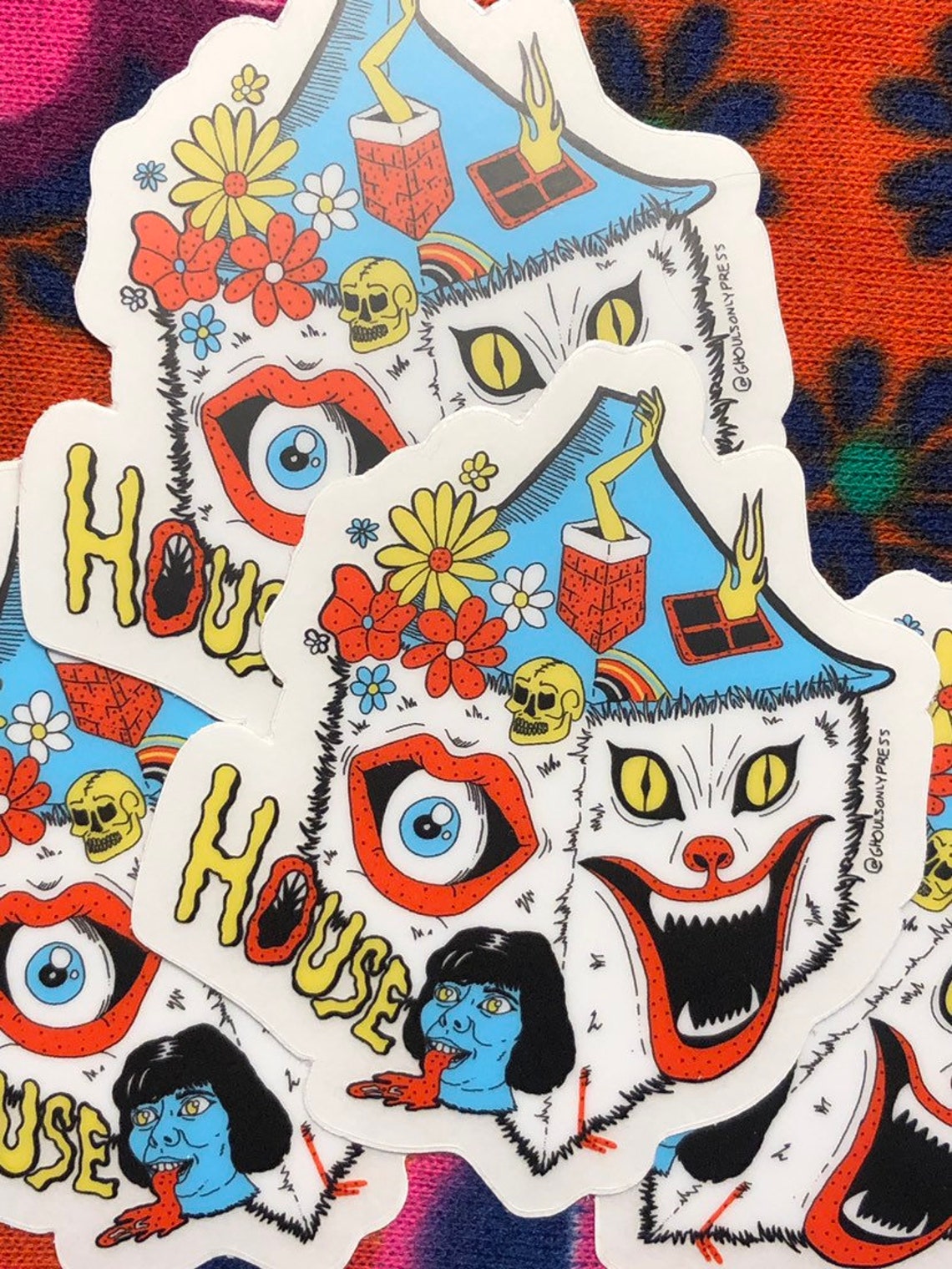 HAUSU House J-horror Vinyl Sticker 3in - Etsy