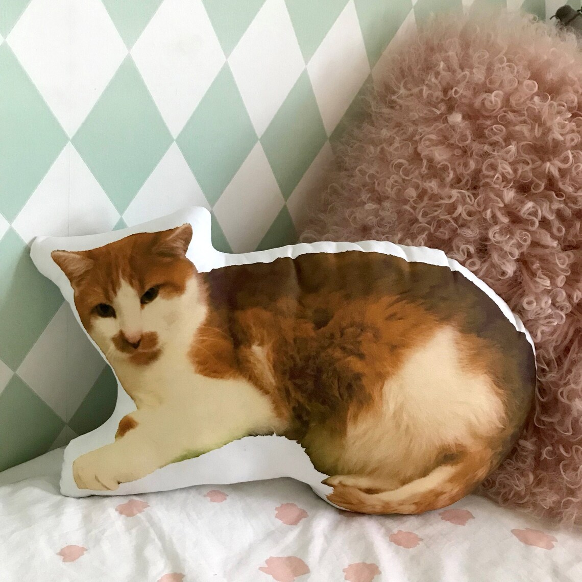 Memory Pillow Pet Memorial Custom Pet Portrait - Etsy