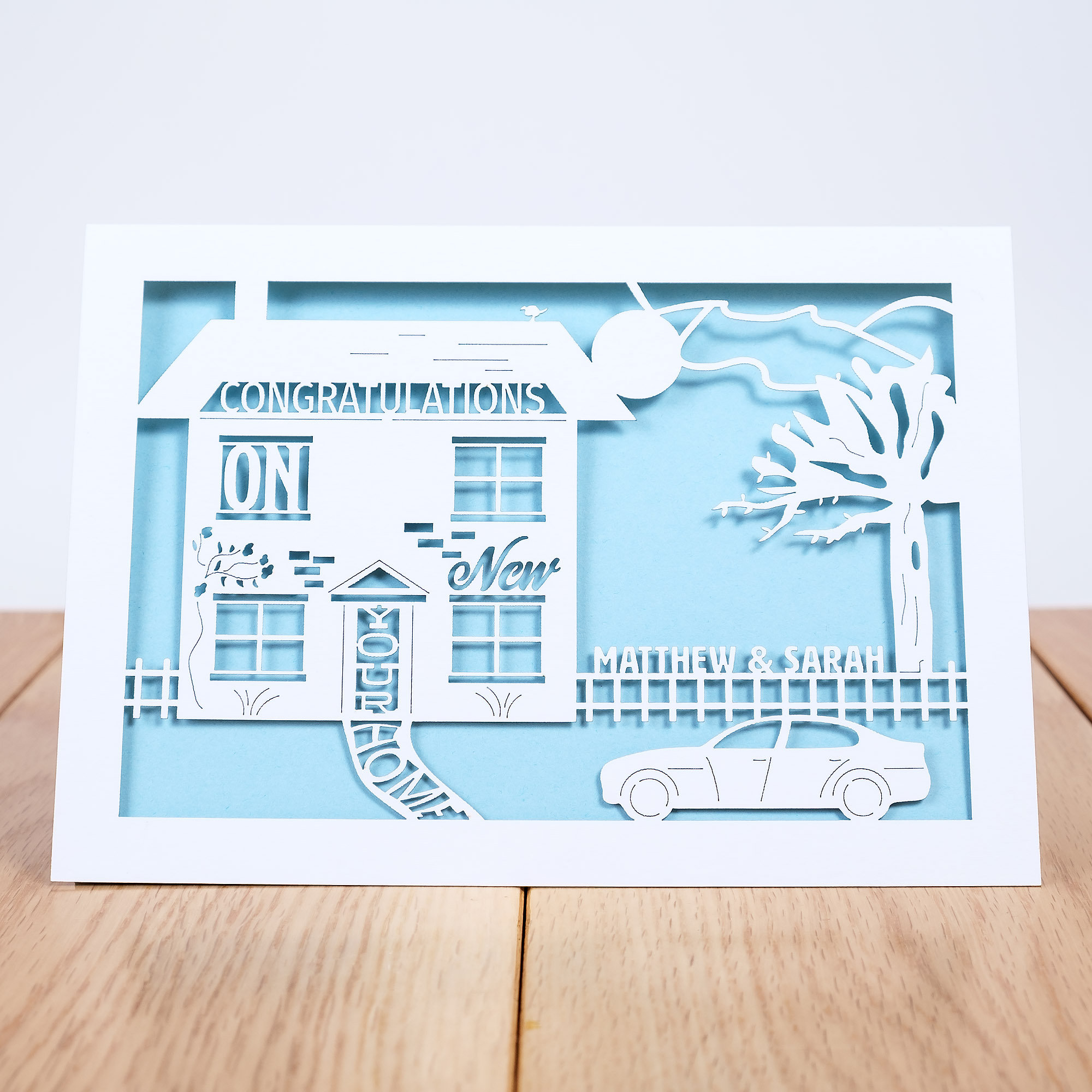 New Home Congratulations Card Personalised New Home Card | Etsy