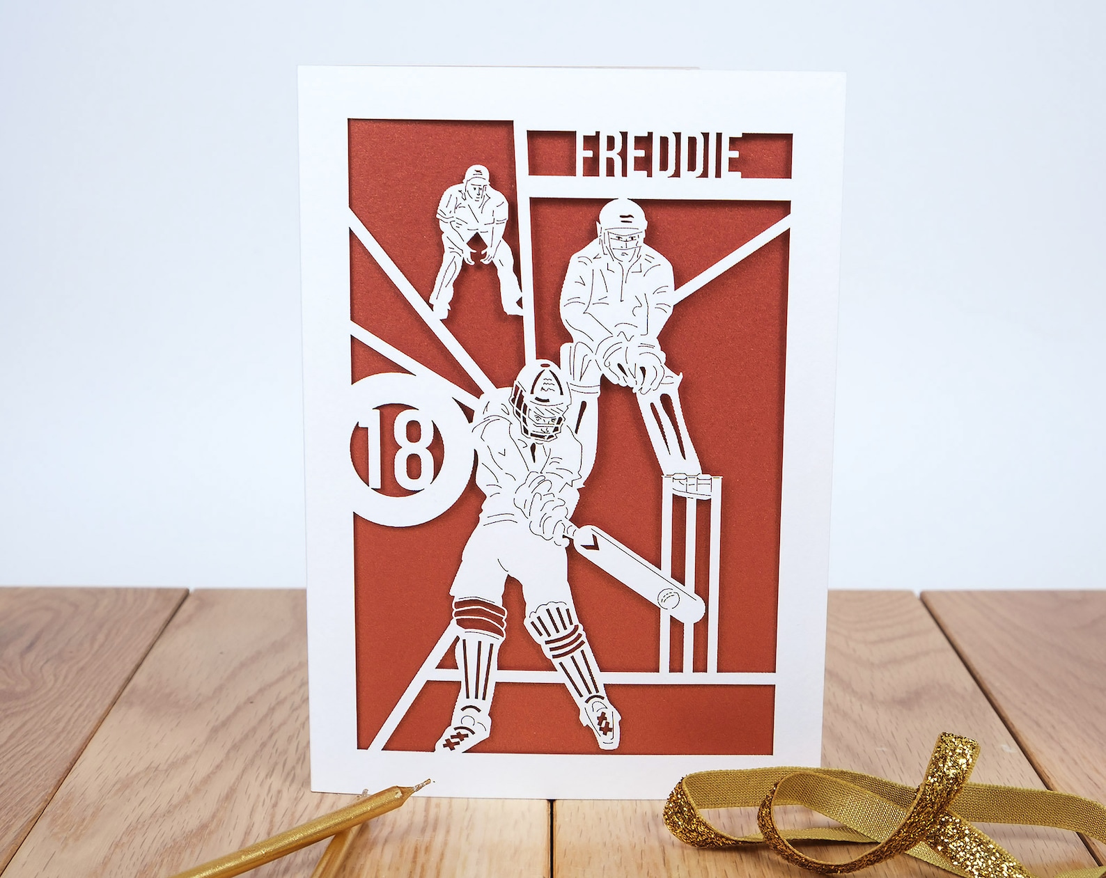 Cricket Birthday Card Personalised Birthday Card | Etsy